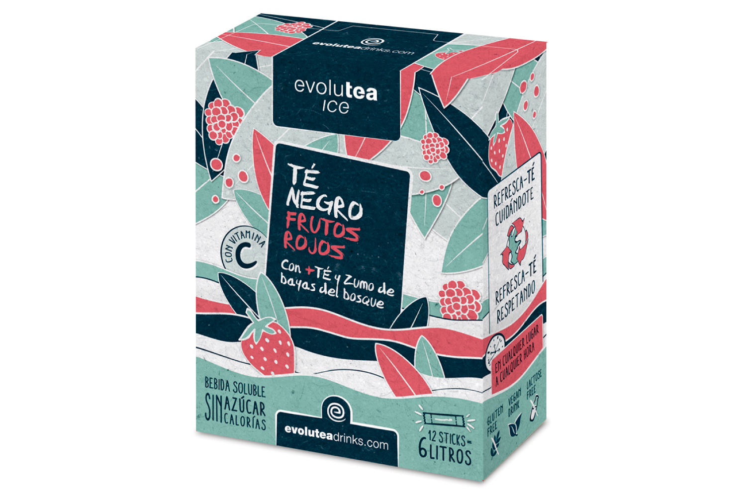 Té Soluble Negro Frutos Rojos - Té soluble frío - Té soluble frío - TCompany Shop. The home of T ...